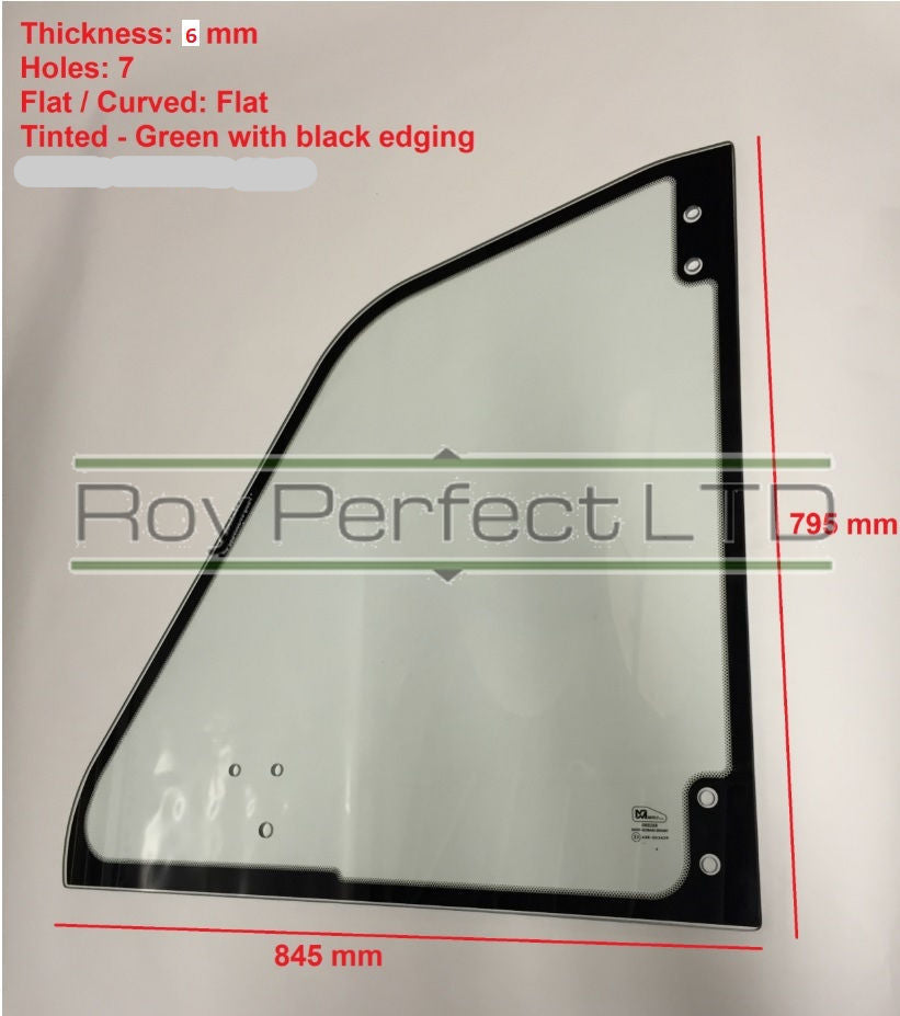 Merlo Top Door Glass